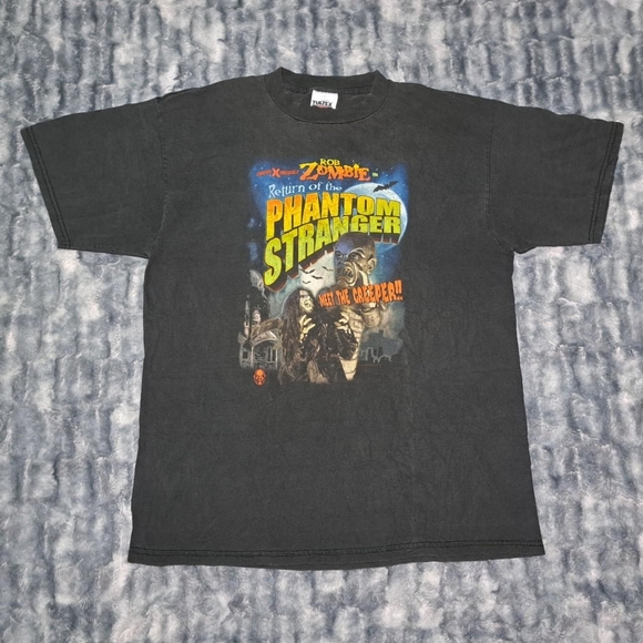 Rob Zombie | Shirts | Vintage Rob Zombie Return Of The Phantom Stranger ...